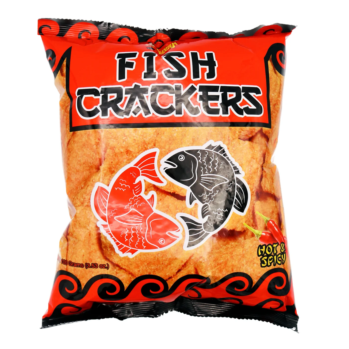 Fish Crackers - Hot and Spicy Flavour 100g by Hobe Chick Boy – Thai ...