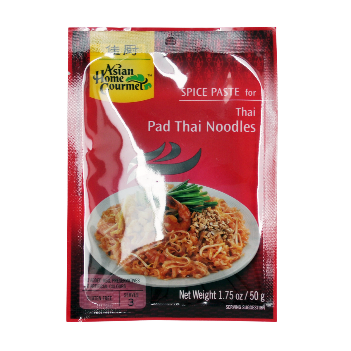 Pad Thai Noodle Paste Packet 50g by AHG – Thai Food Online (authentic ...