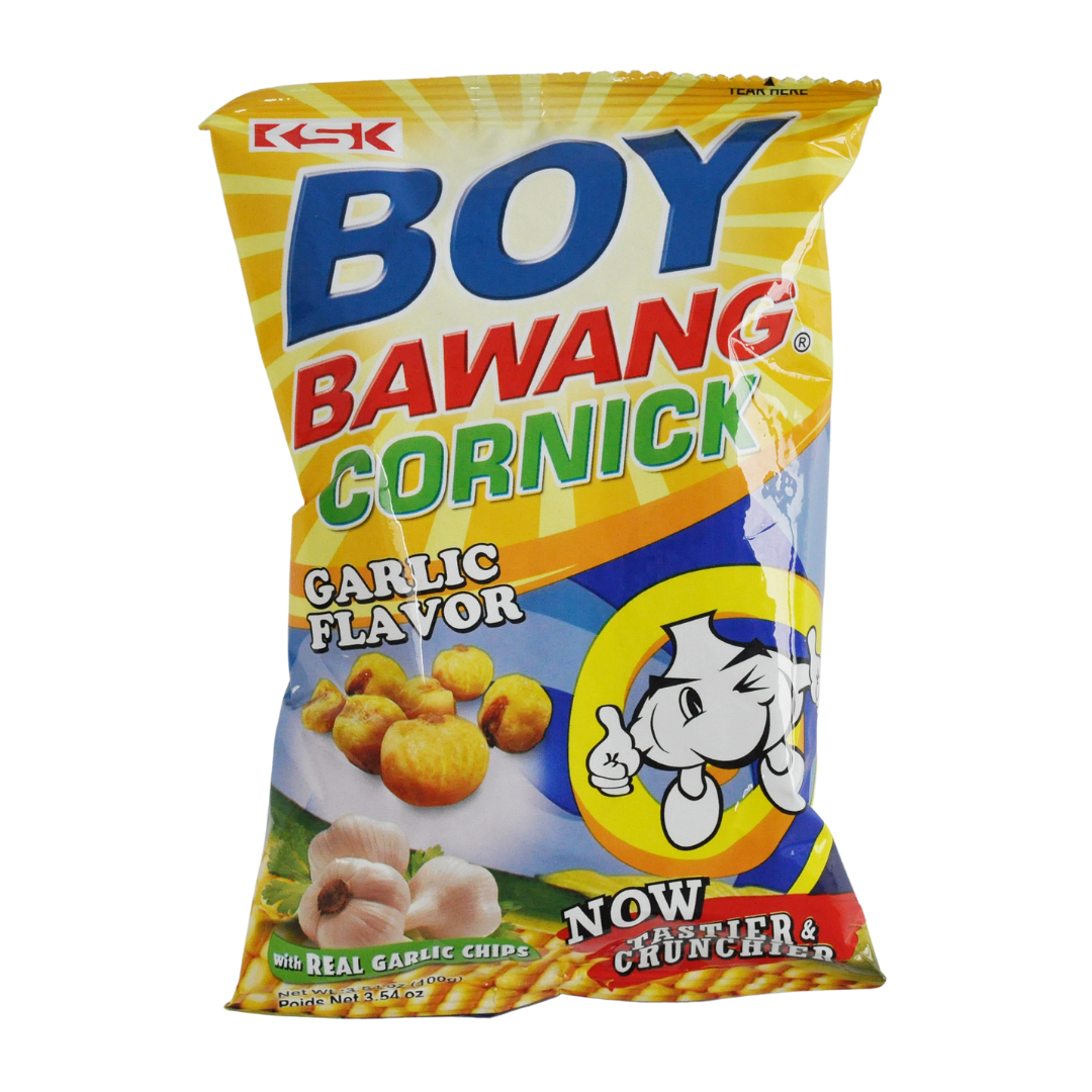 Cornick Garlic Flavour 100g by Boy Bawang – Thai Food Online (authentic ...