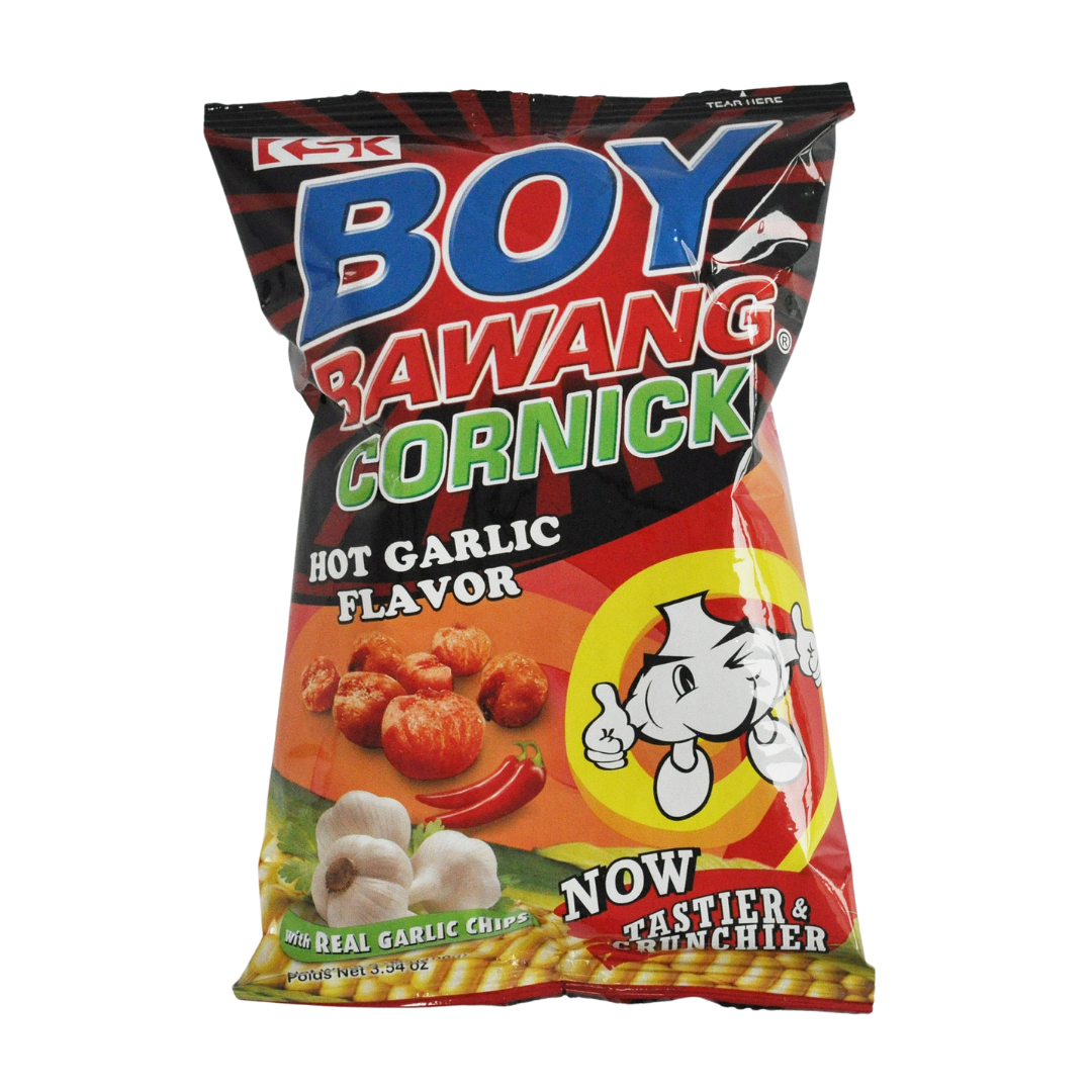 Cornick Hot Garlic Flavour 100g by Boy Bawang – Thai Food Online ...