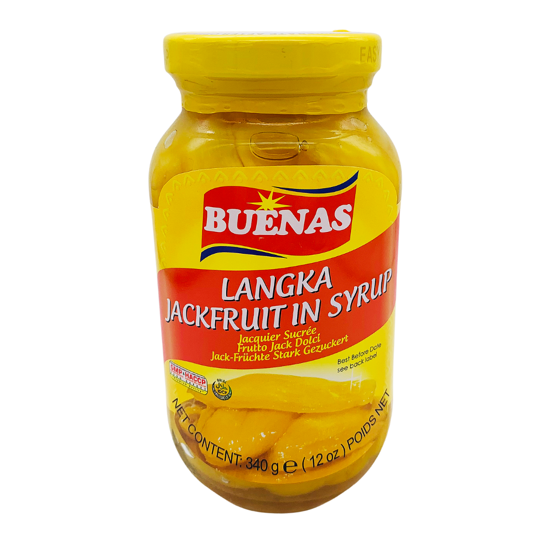 Langka Jackfruit in Syrup 340g Jar by Buenas – Thai Food Online ...