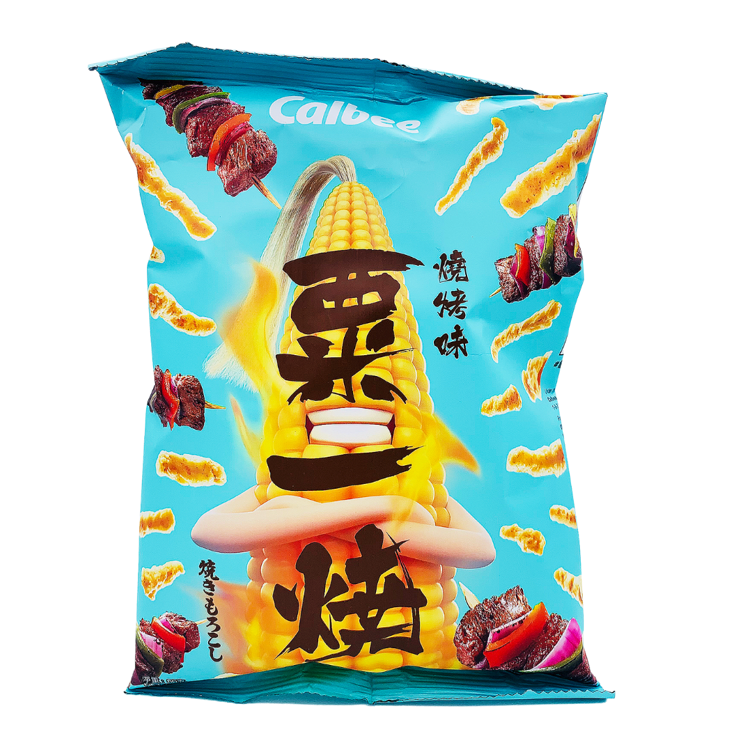 BBQ Flavour Grill-a-Corn Crisps 80g by Calbee – Thai Food Online ...