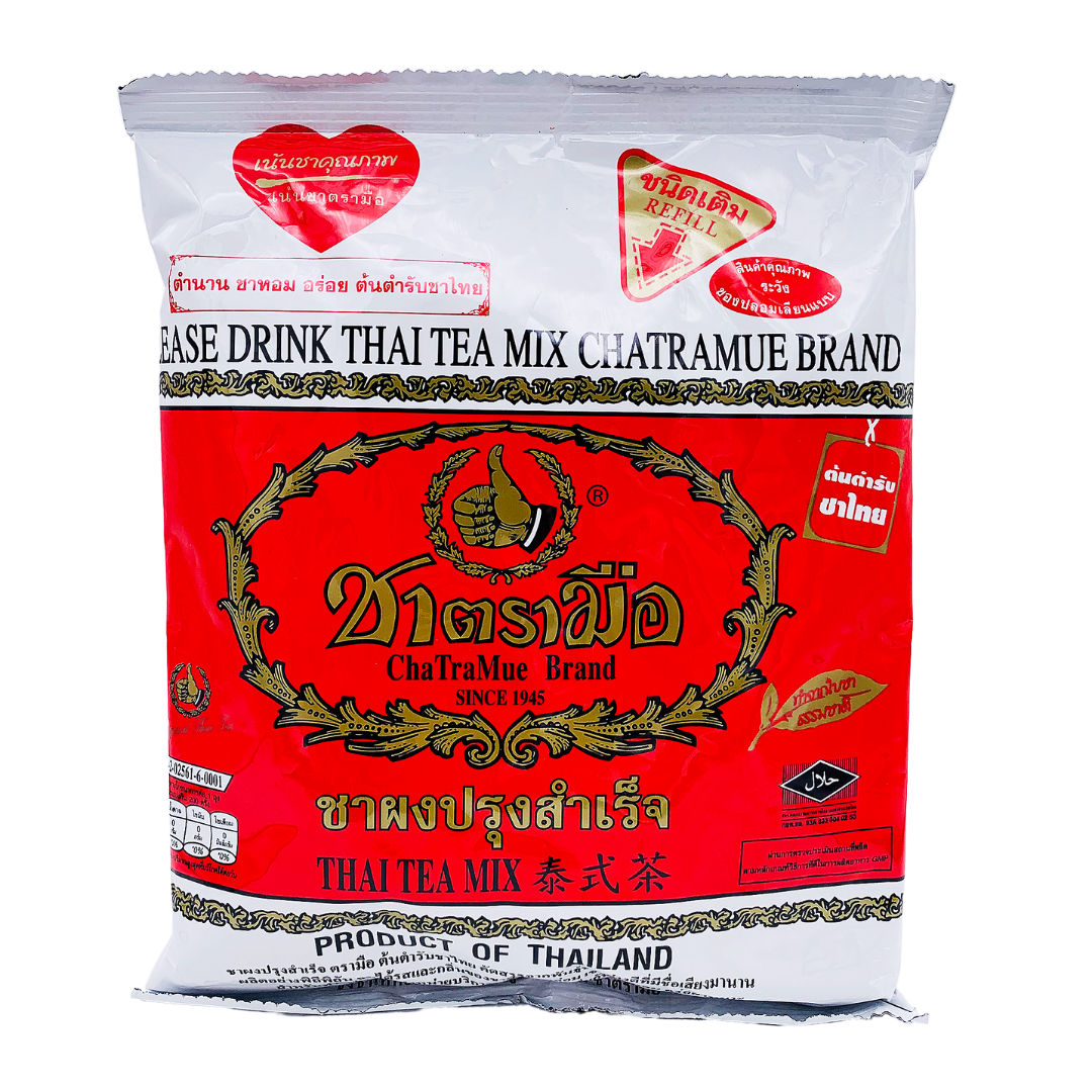 Thai Tea Mix Red Bag 400g by Number One – Thai Food Online (authentic ...