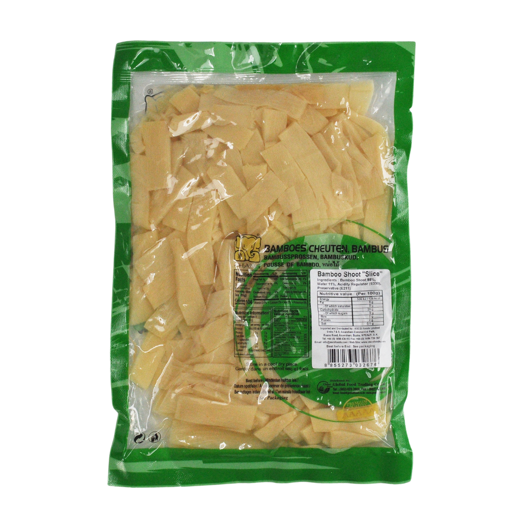 Thai bamboo shoot (vacuum pack) sliced 454g by Chang – Thai Food Online ...