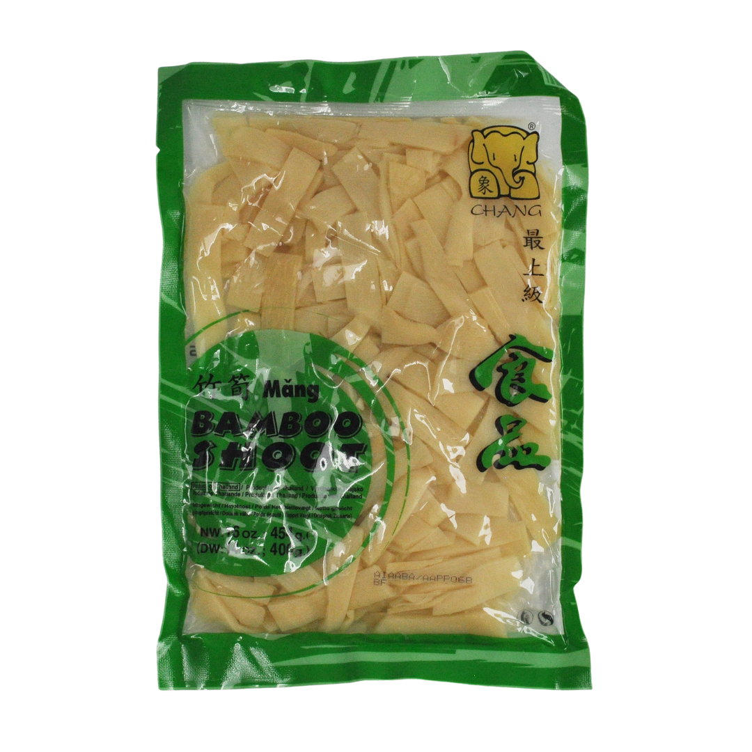 Thai bamboo shoot (vacuum pack) sliced 454g by Chang – Thai Food Online ...