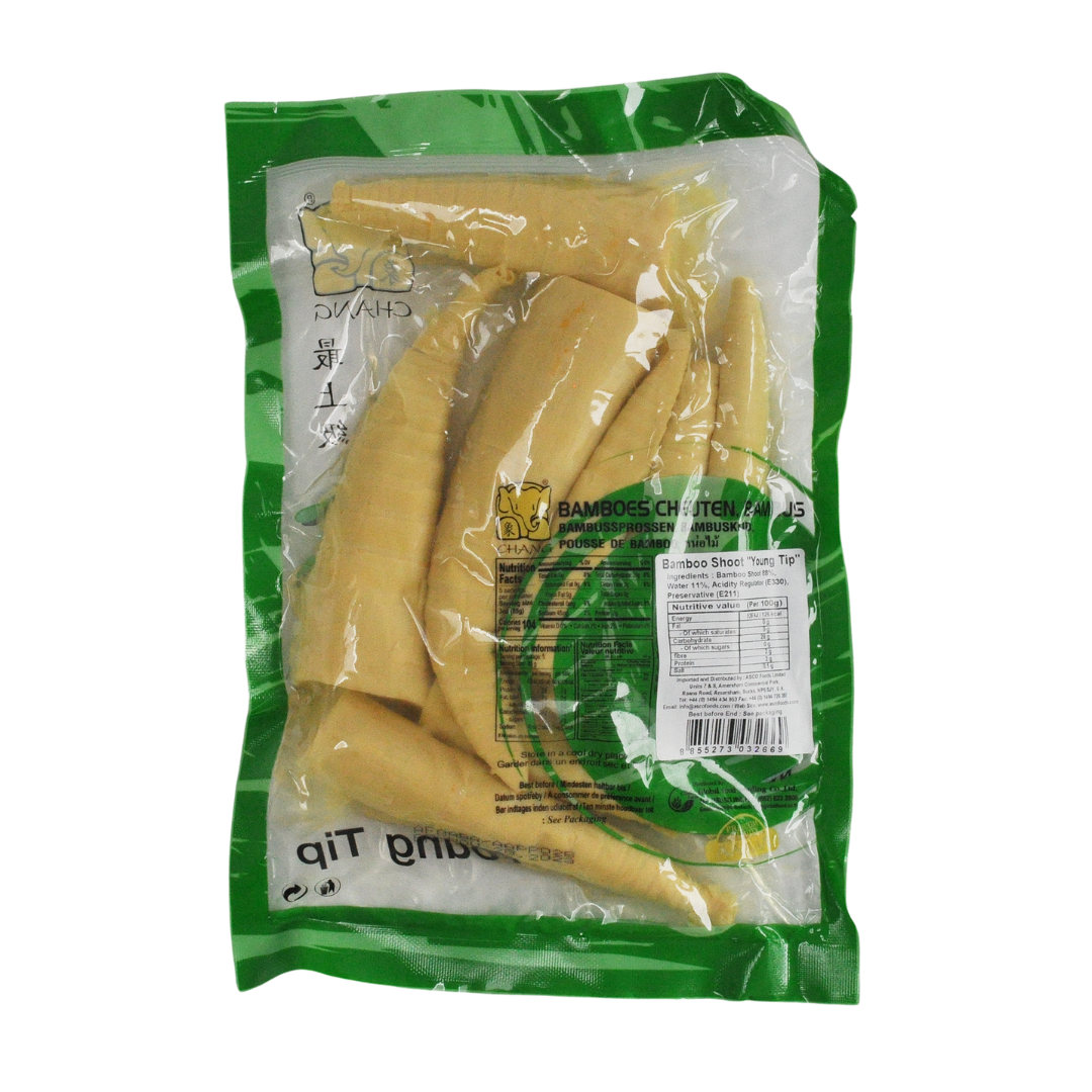 Thai bamboo shoot (vacuum pack) young tips 454g by Chang – Thai Food ...