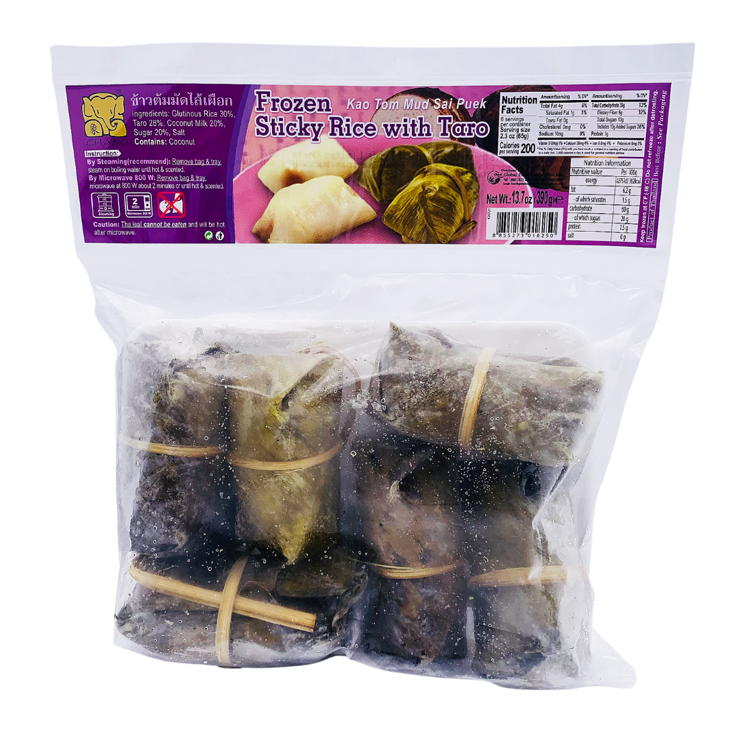 Frozen Sticky Rice with Taro 390g by Chang – Thai Food Online ...