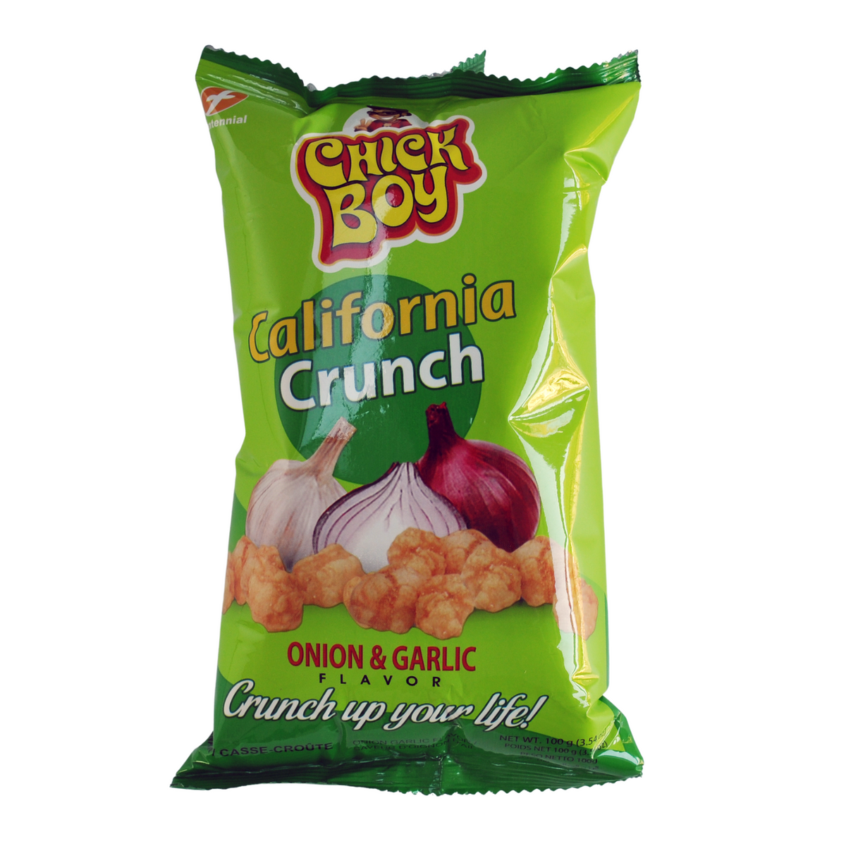 Pop-Niks Corn Snack Onion and Garlic Flavour 100g by Hobe Chick Boy ...