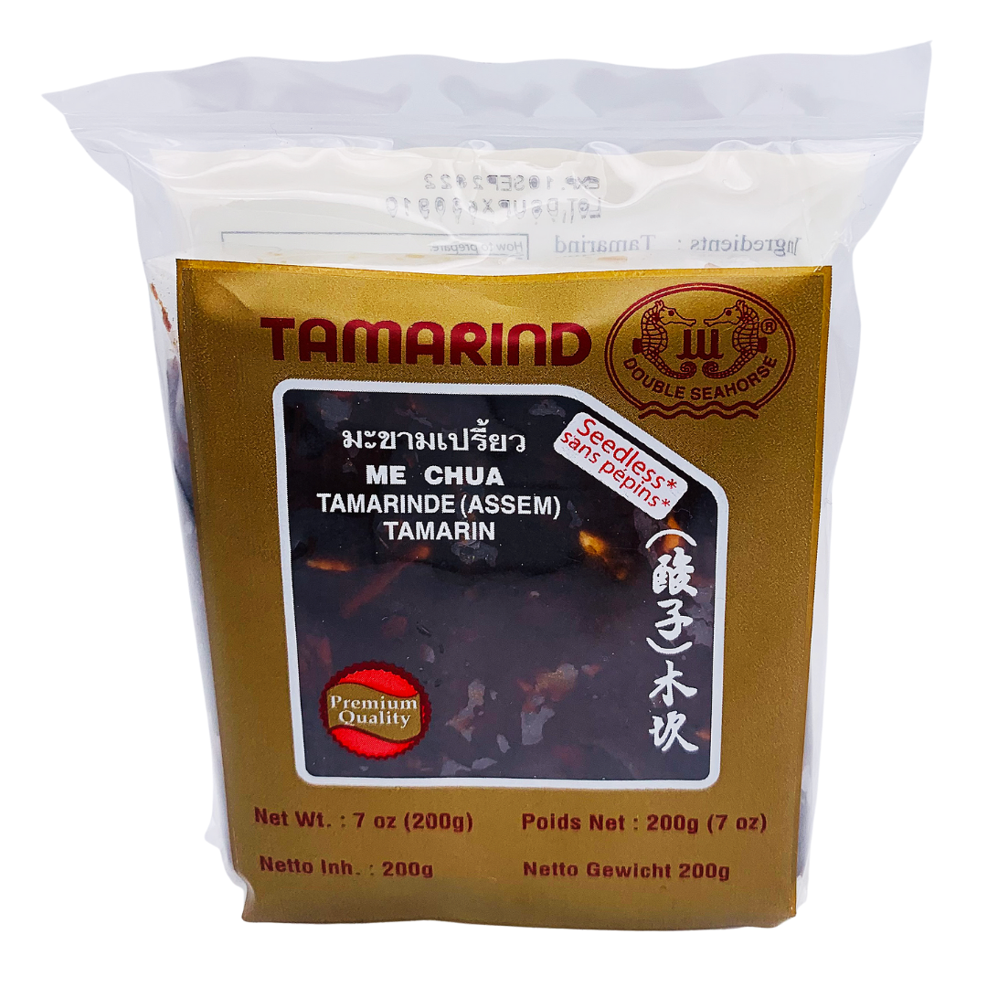Thai Wet Tamarind Pulp 200g by Double Seahorse – Thai Food Online ...