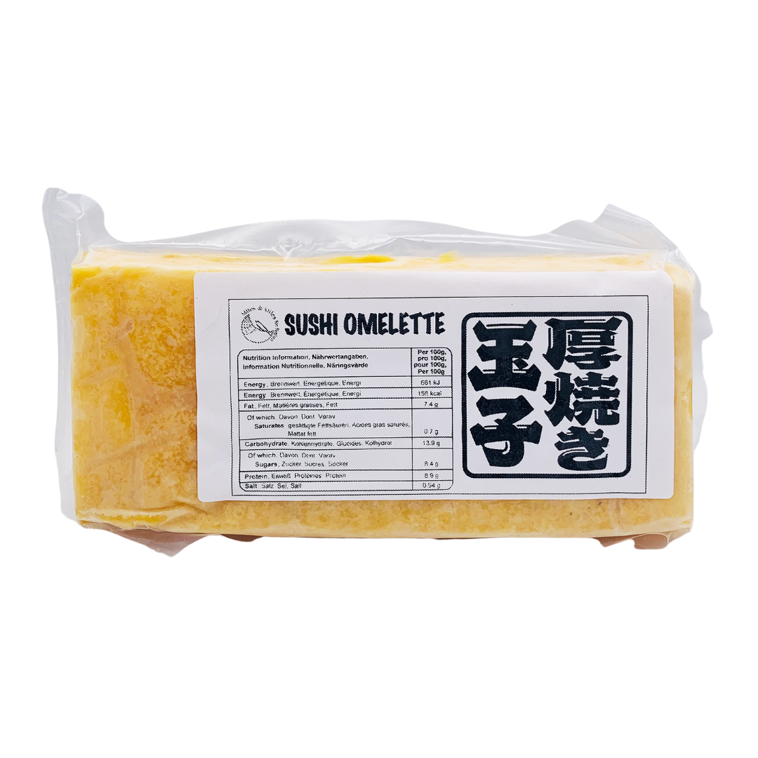 Frozen Japanese Sushi Omelette Atsuyaki Tamago 500g by Tsukiji – Thai ...