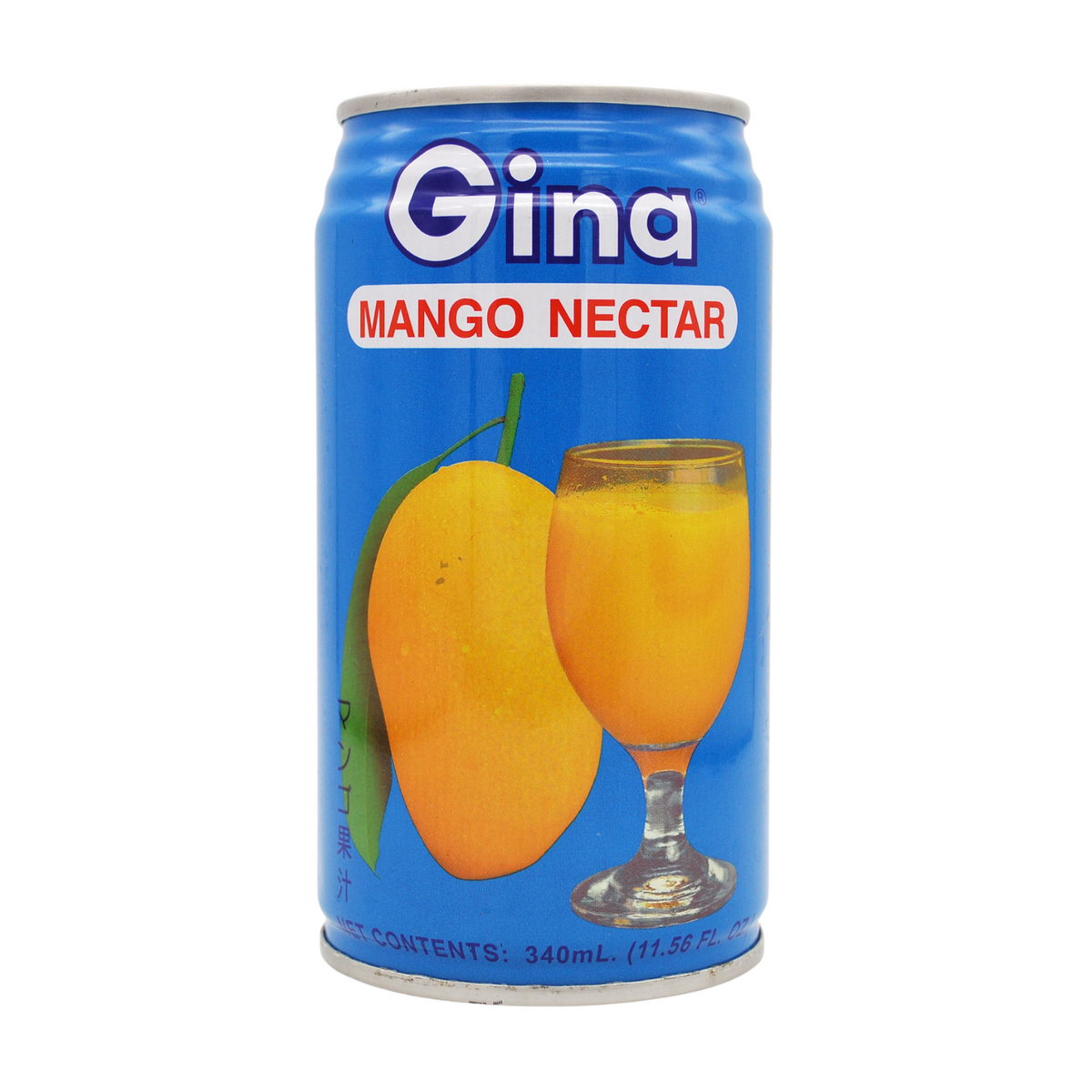 Filipino mango nectar (340ml can) by Gina – Thai Food Online (authentic ...