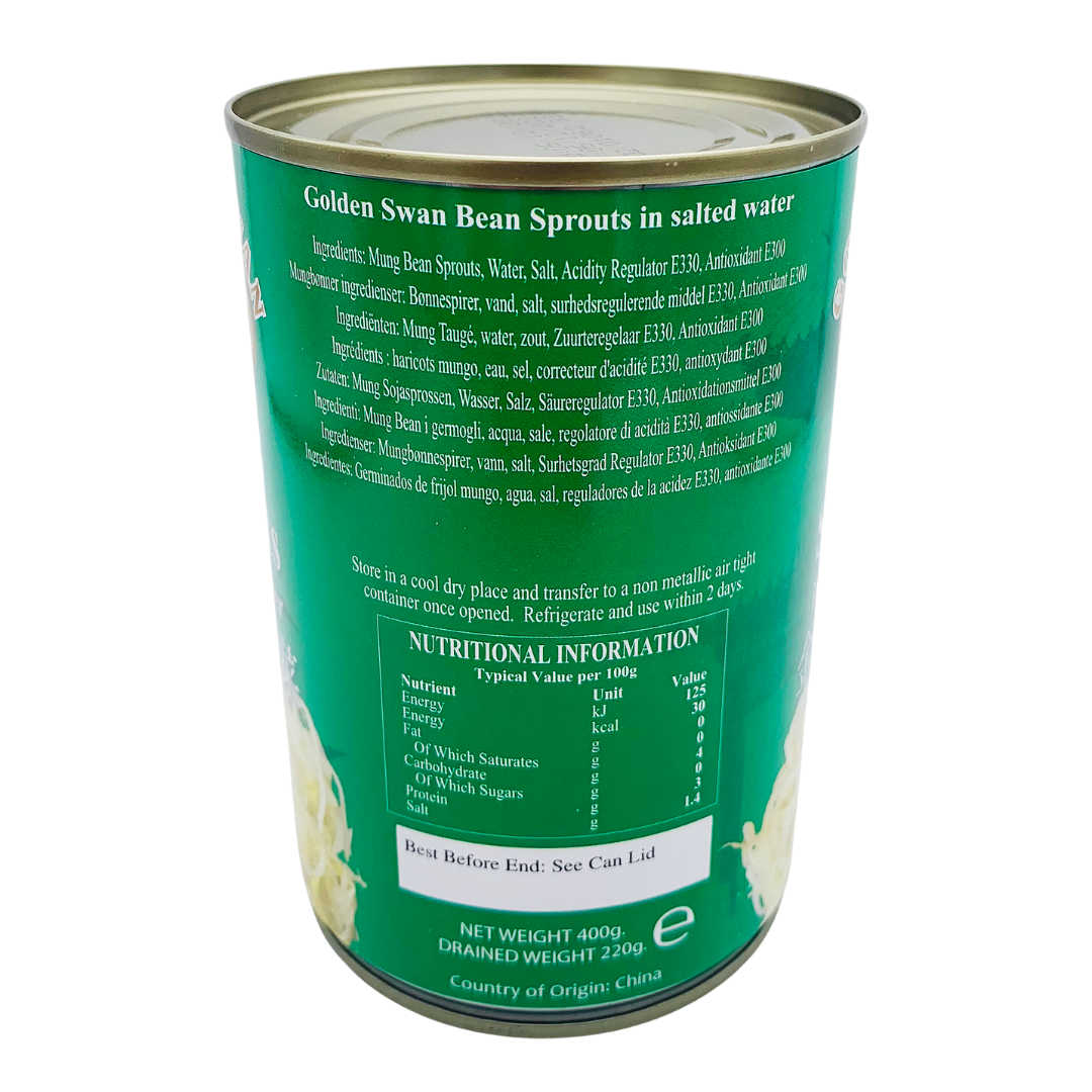 Bean Sprouts in Salted Water/ beansprouts 400g Can Tinned Vegetables b ...