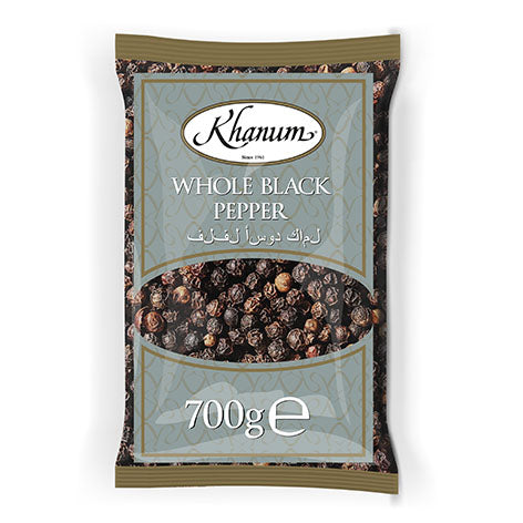 Whole Black Pepper 700g Bag by Khanum – Thai Food Online (authentic ...