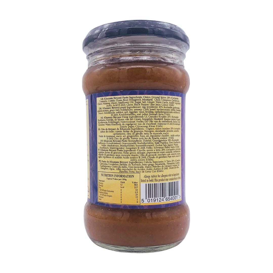 Biryani Paste 300g by Khanum – Thai Food Online (authentic Thai ...