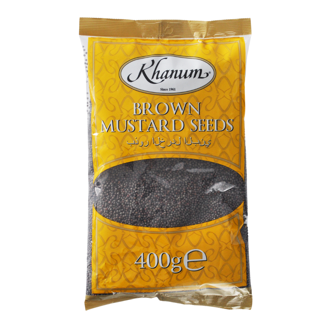 Brown Mustard Seeds 400g by Khanum – Thai Food Online (authentic Thai ...