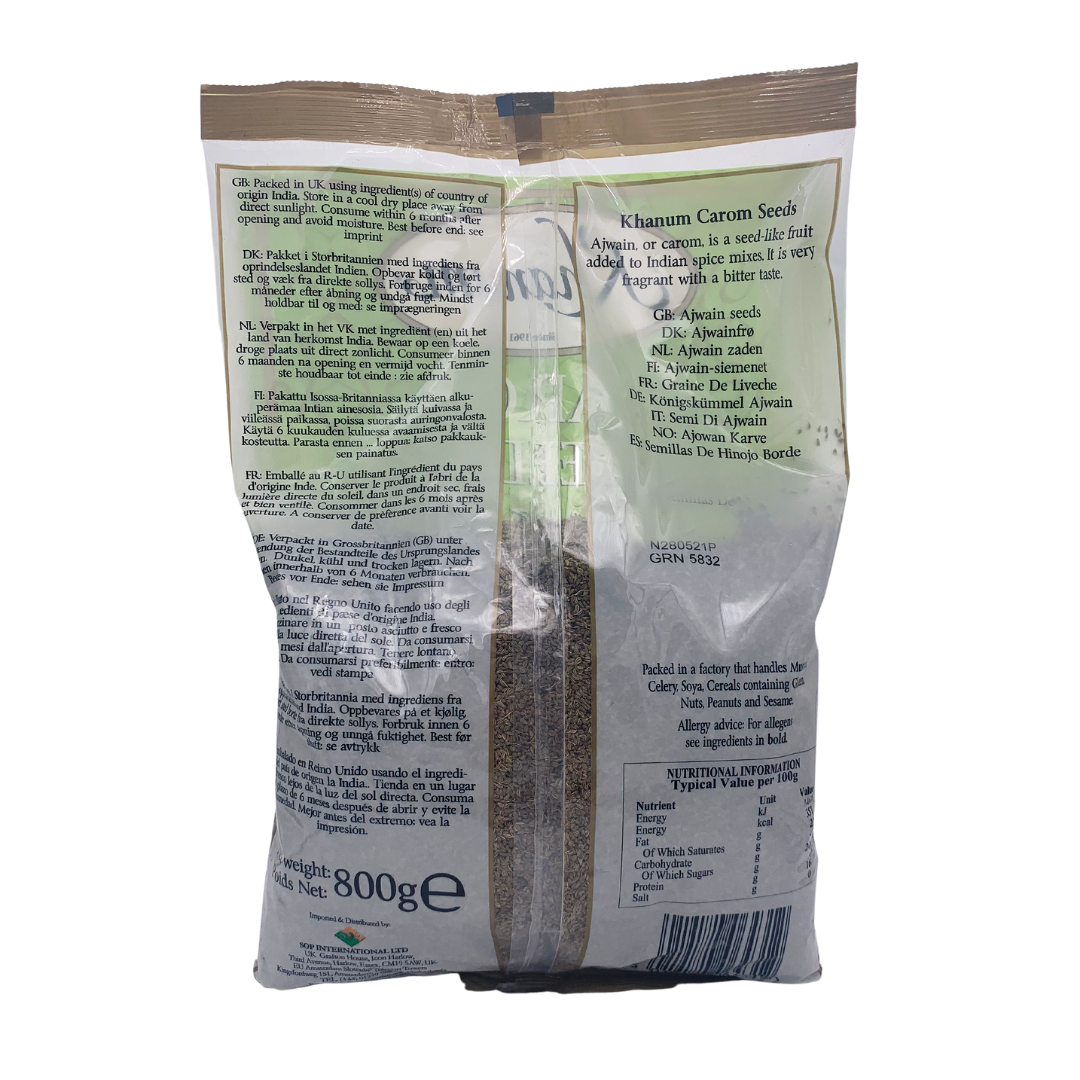 Carom Seeds (Ajwain) 800g by Khanum – Thai Food Online (authentic Thai ...