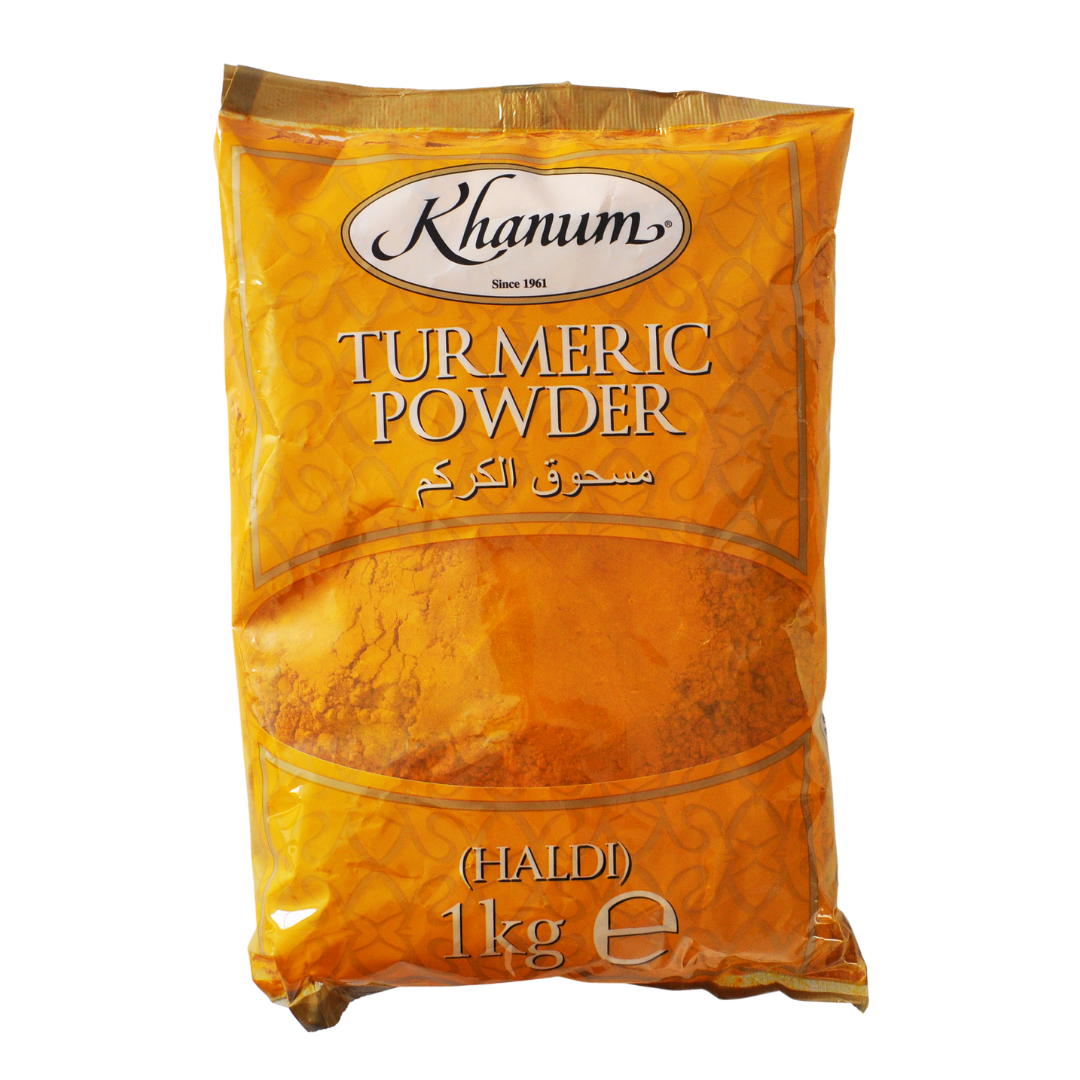 Ground Turmeric (Haldi) Powder 1kg Bag by Khanum – Thai Food Online ...