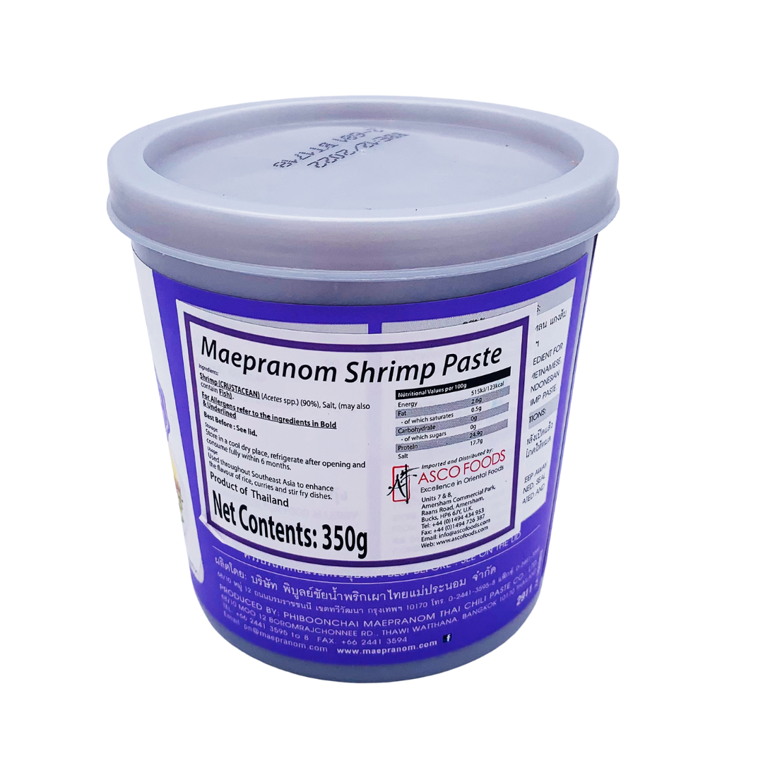 Shrimp Paste (Kapi) 350g by Maepranom – Thai Food Online (authentic ...