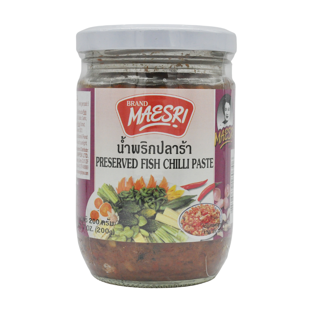 Preserved Fish Chilli Paste 200g by Maesri – Thai Food Online ...