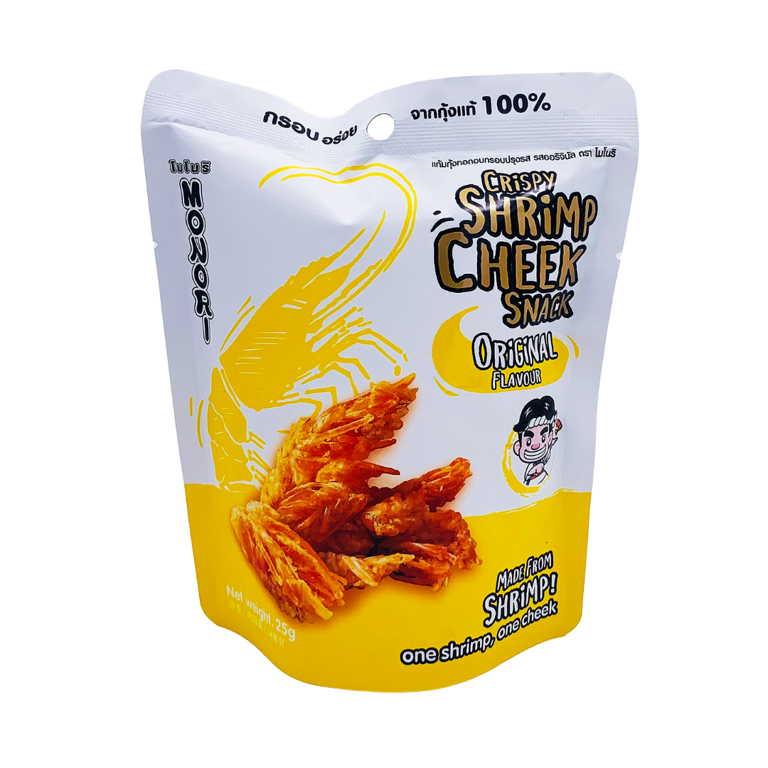 Crispy Shrimp Cheek Snack Original Flavour 25g by Monori – Thai Food ...