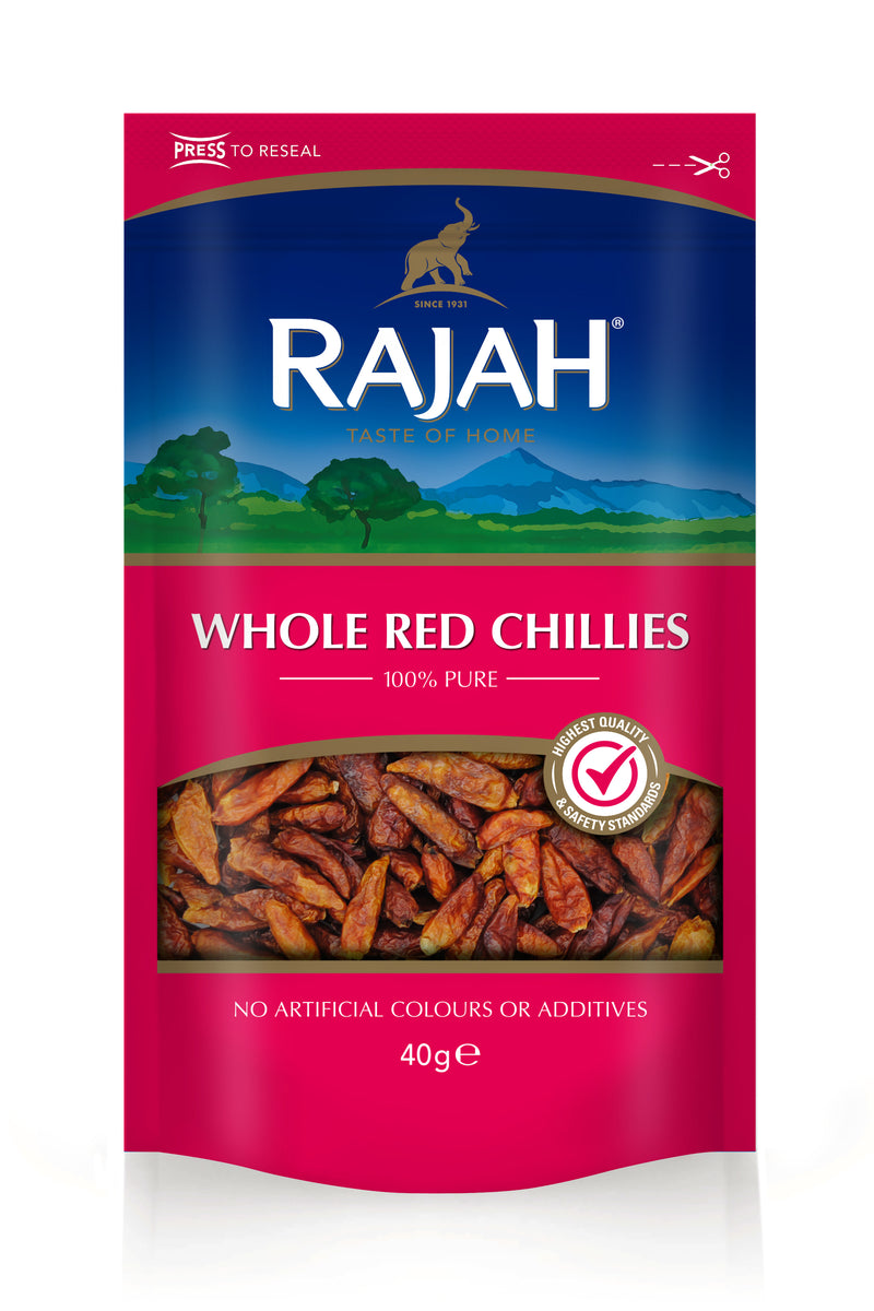 Whole Red Chilli 40g by Rajah – Thai Food Online (authentic Thai ...