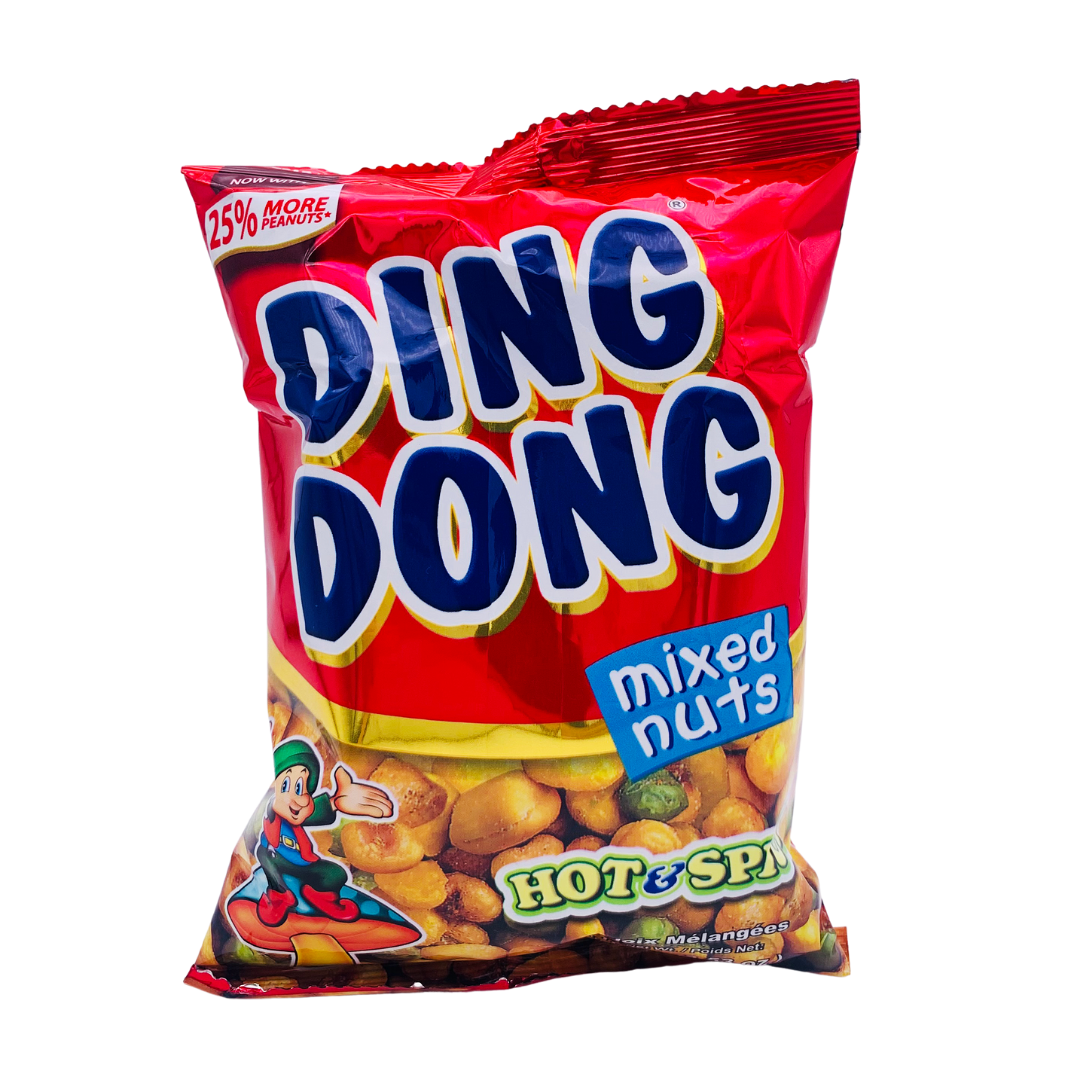 Super Mix Mixed Nuts Hot & Spicy Flavour 100g by Ding Dong – Thai Food ...
