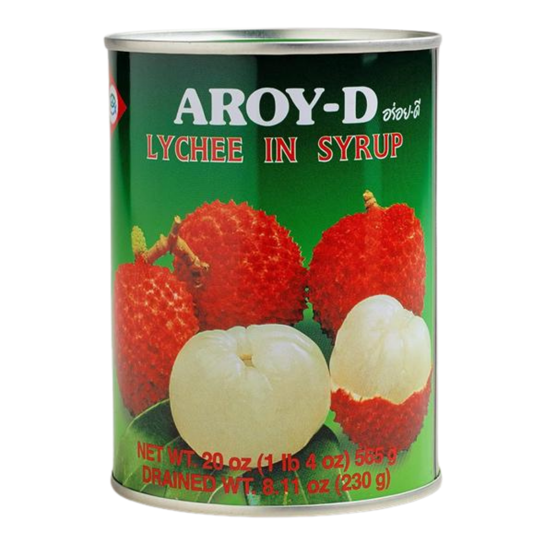 Thai Lychees in Syrup 565g Can by Aroy-D – Thai Food Online (authentic ...