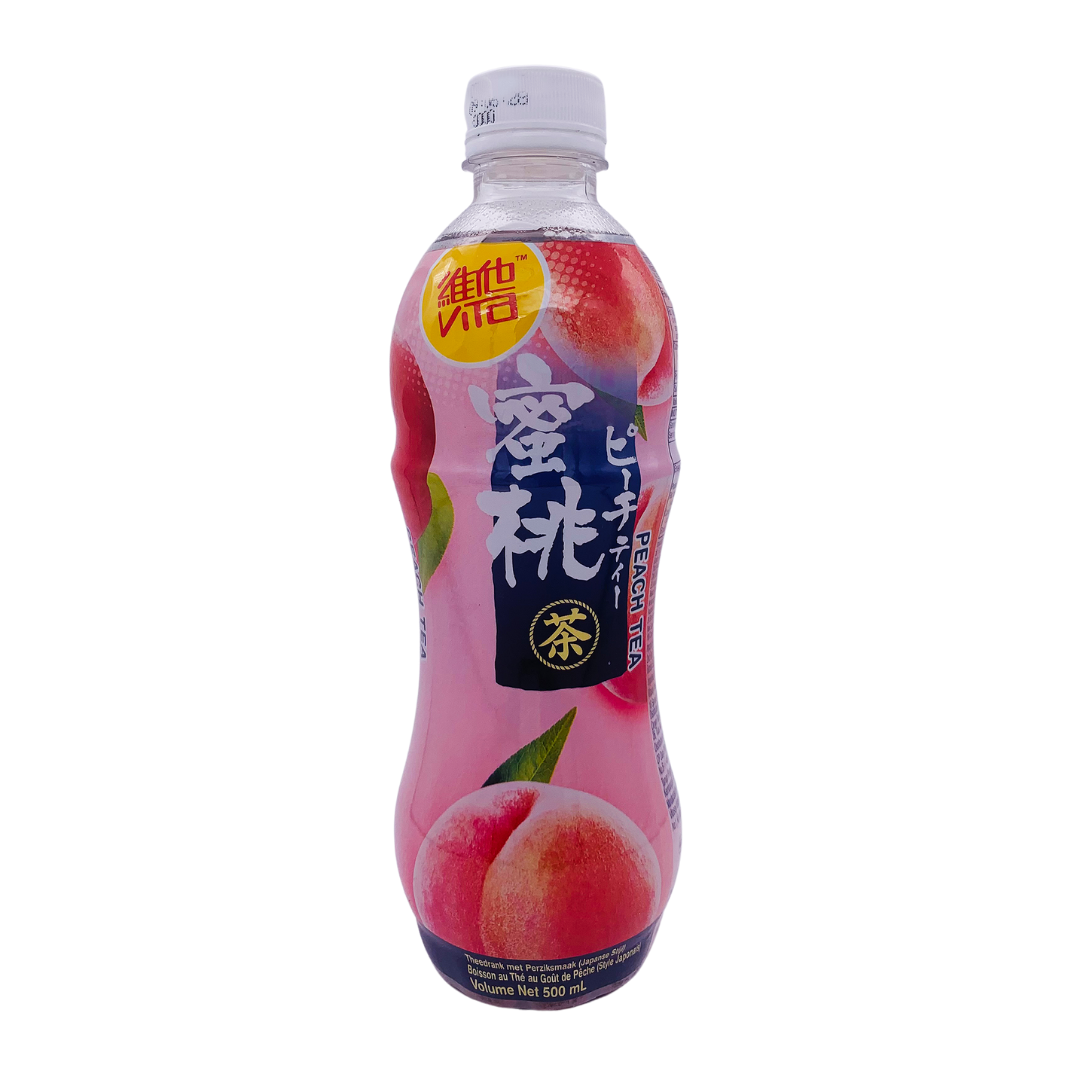 Japanese Peach Tea 500ml by Vita – Thai Food Online (authentic Thai ...