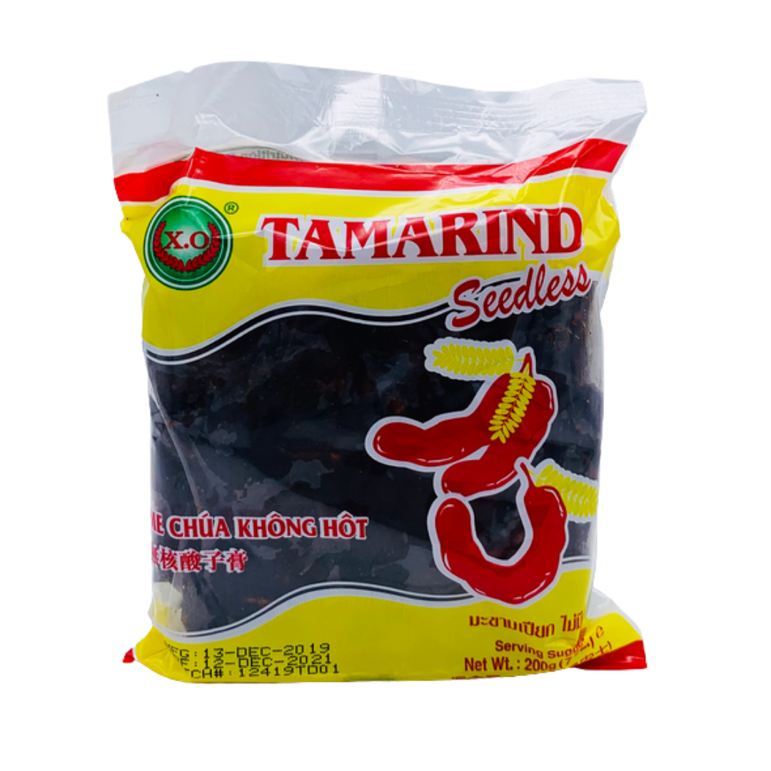 Thai Wet Tamarind Pulp Seedless 200g by XO – Thai Food Online ...