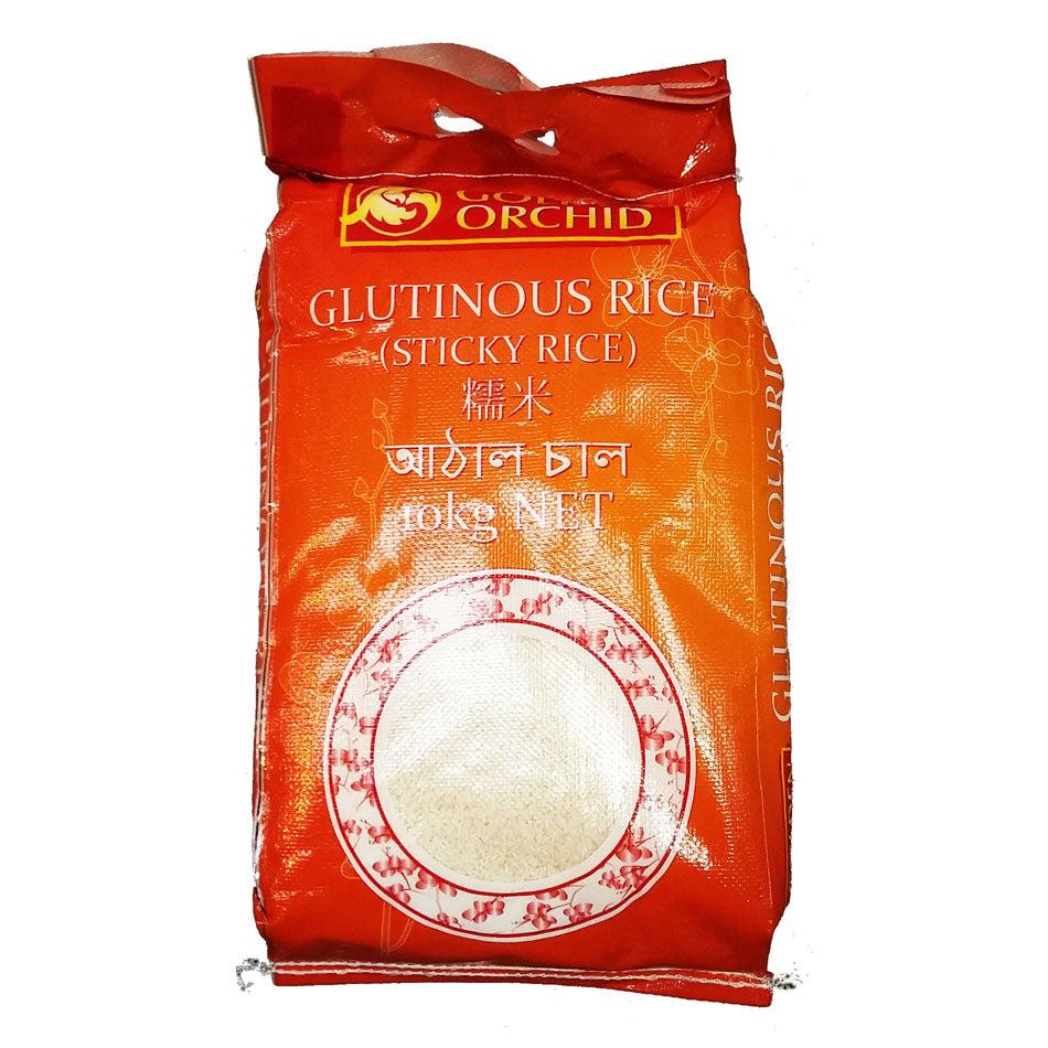 Thai glutinous rice (sticky) 10kg by Golden Orchid – Thai Food Online ...