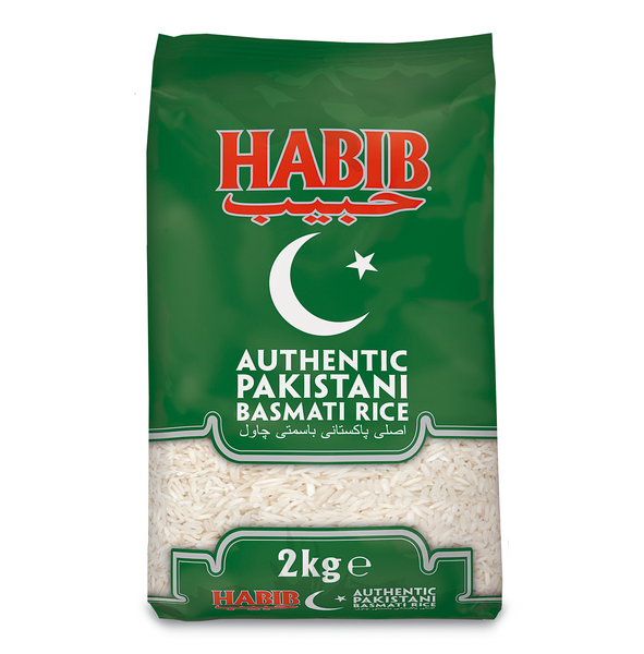 Basmati Rice 2kg by Habib – Thai Food Online (authentic Thai supermarket)