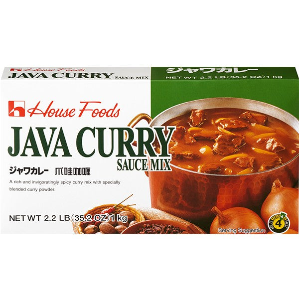 Japanese Java Curry Sauce Mix 1kg by House Foods – Thai Food Online ...