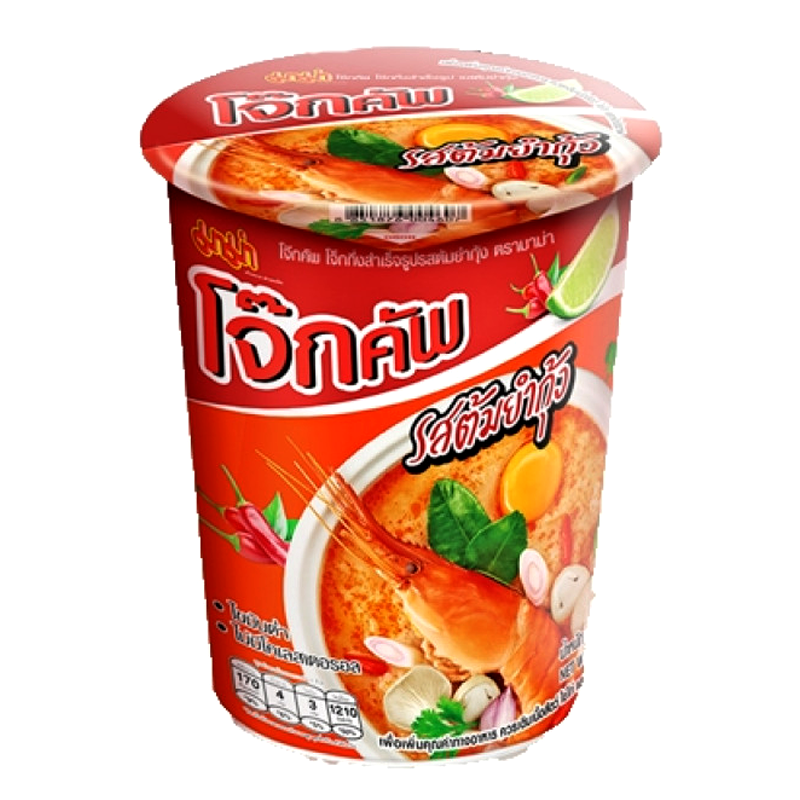 Jok Cup Rice Porridge Tom Yum Flavour 45g by Mama – Thai Food Online ...