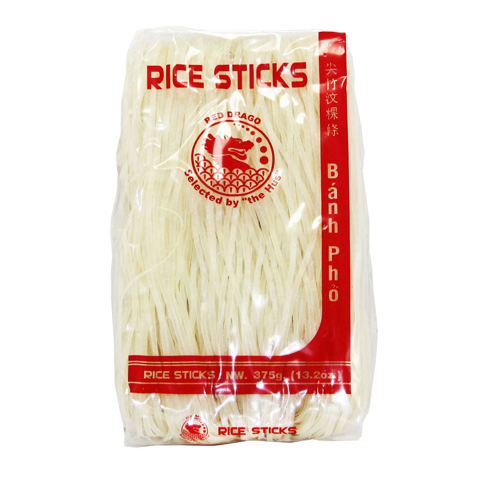 Thai Rice Stick (5mm) 375g by Red Drago – Thai Food Online (authentic ...