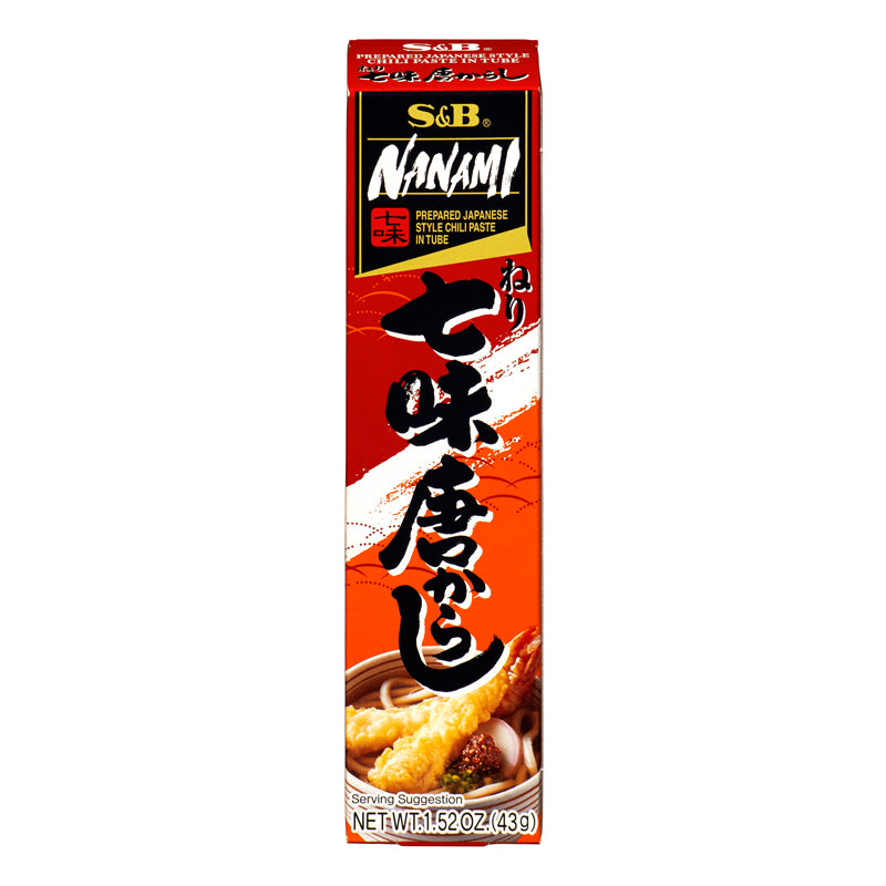 Japanese Style Chilli (Nanami) Paste (43g) by S&B – Thai Food Online ...