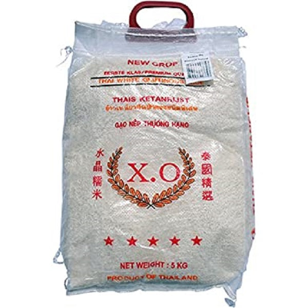 Thai White Sticky Glutinous Rice 5kg by XO – Thai Food Online ...